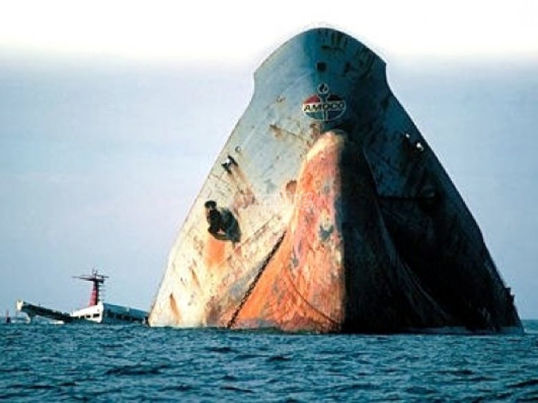 Amoco Cádiz, un pecio en el Canal de la Mancha
