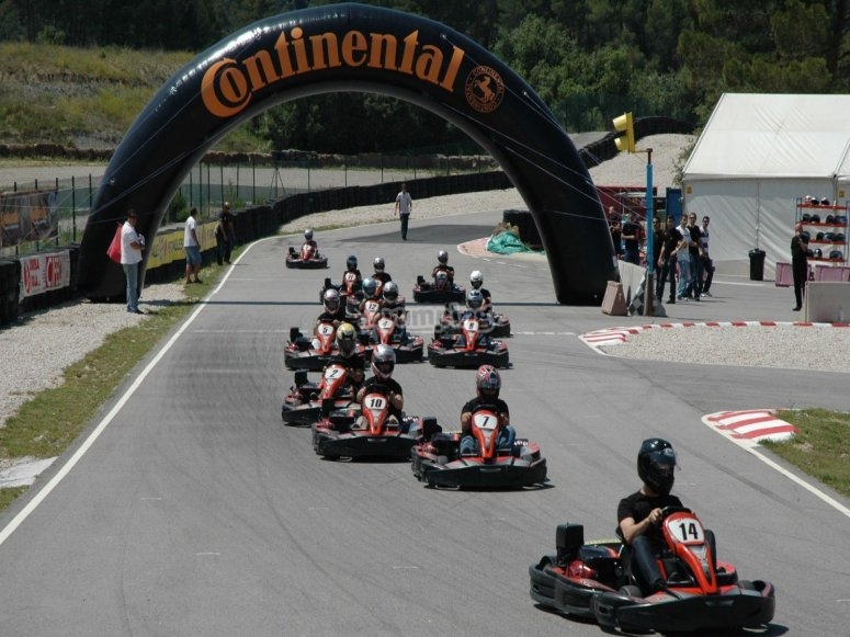 Competiciones de karts para grupos