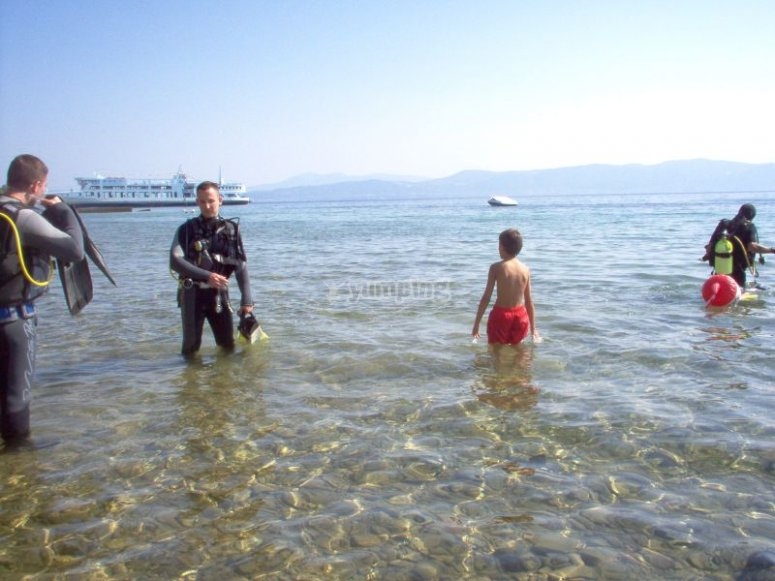 3 consejos para hacer inmersiones de buceo libres desde playa