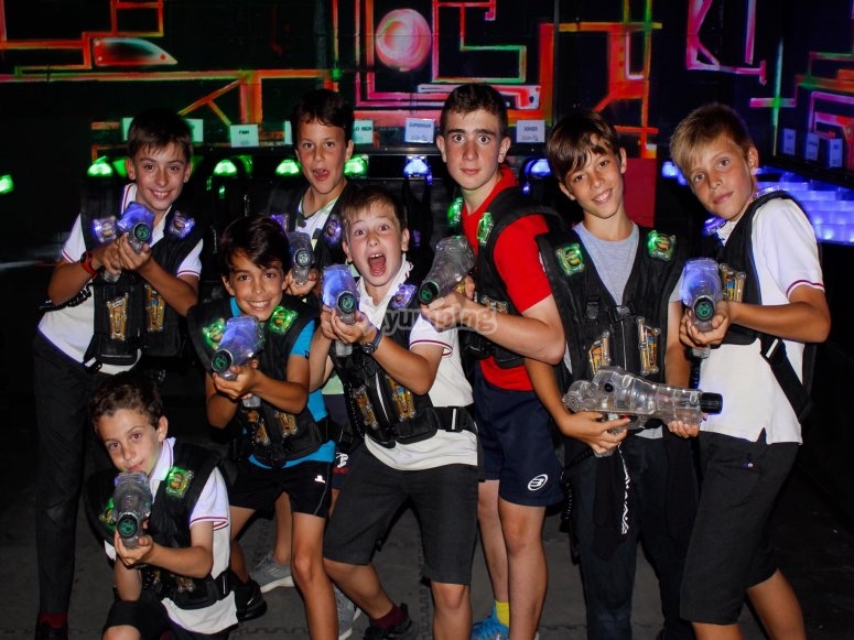 Partida de laser tag 15 min, Sant Cugat del Vallés desde 10€ - Yumping.com