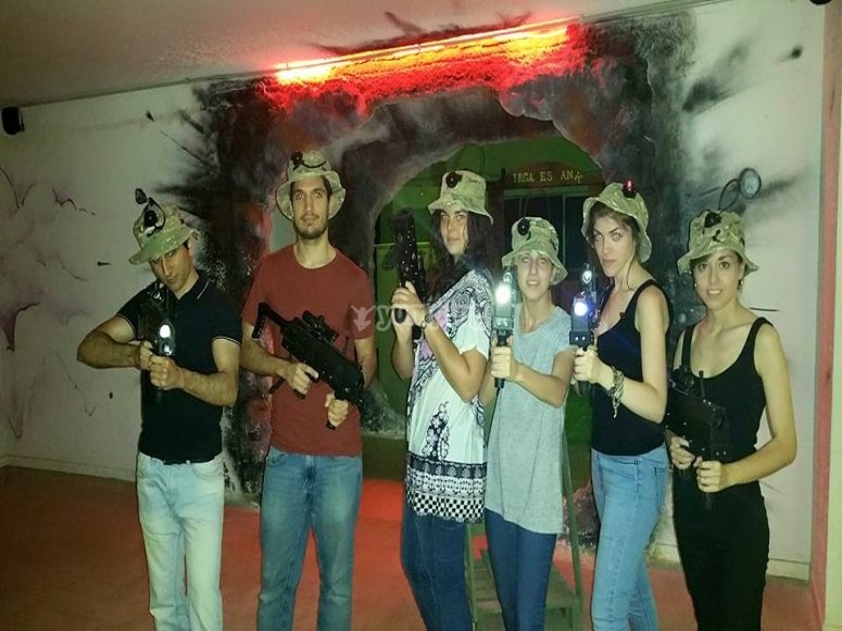 Láser Tag en Barcelona, 3 partidas de 15 minutos desde 20€ | Yumping