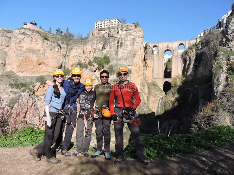 Vía Ferrata Tajo de Ronda nivel fácil desde 30€ - Yumping.com