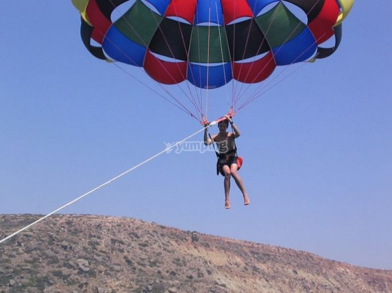 Sesión de parascending en Tenerife, 10 minutos - Ofertas-aventura ...