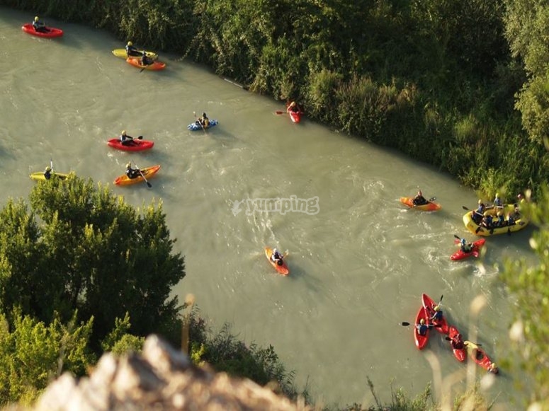 Ruta en kayak por el Río Genil en Málaga desde 40€ - Yumping.com