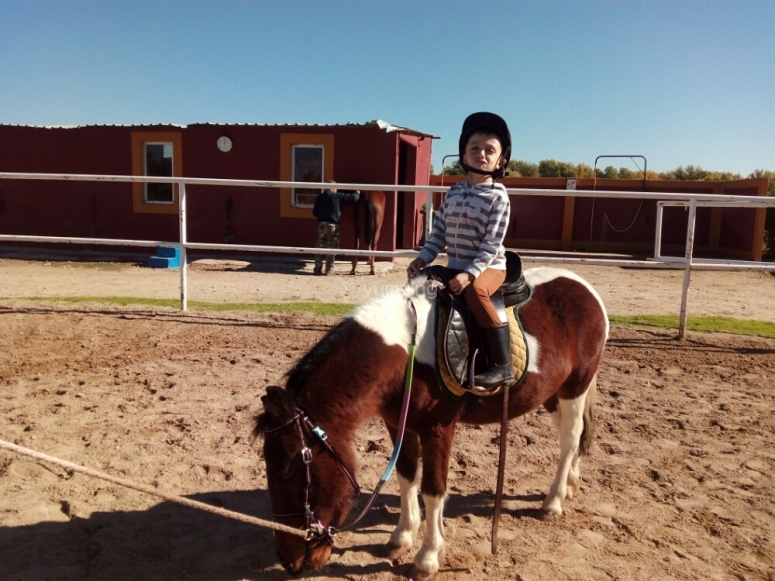 Paseo en pony alrededores río Jarama para niños desde 20€ - Yumping.com