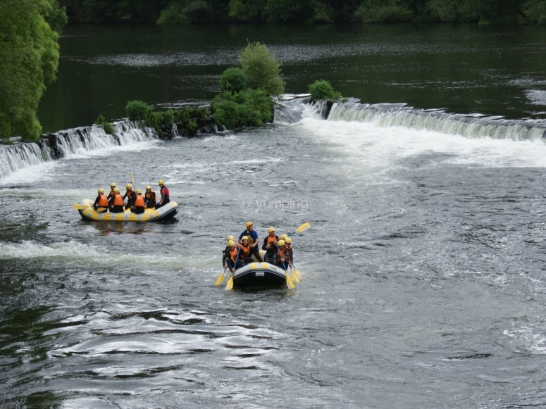 Rafting en el río Ulla nivel bajo - medio desde 35€ - Yumping.com
