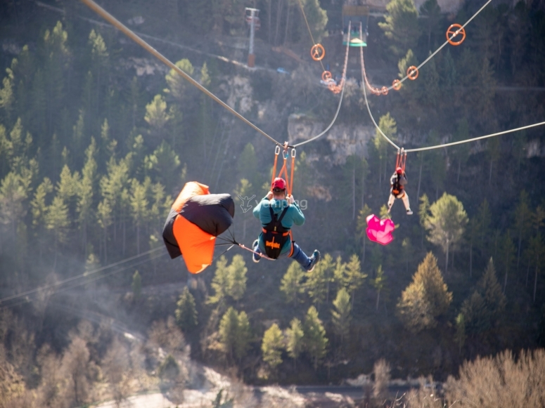 Tirolina Las Hoces, precios y reservas 2025 | Yumping