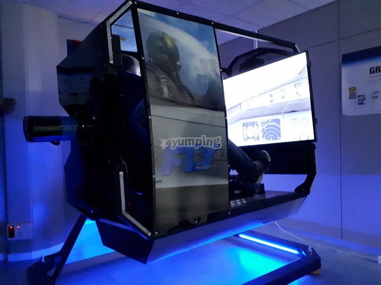 Simulador de vuelo Boeing-737 en Cuatro Vientos 1h desde 65€ - Yumping.com