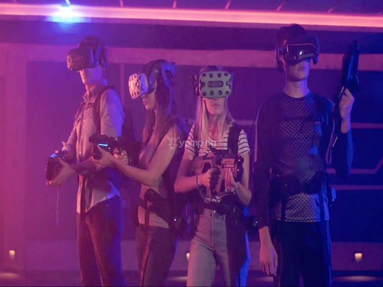 Laser Tag Invasión Alien Madrid 1h desde 41€ - Yumping.com