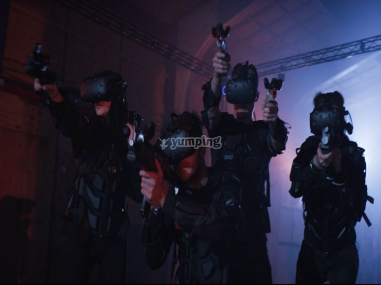 Laser Tag + Escape Room Dead Mansion Madrid 1h desde 43€ - Yumping.com